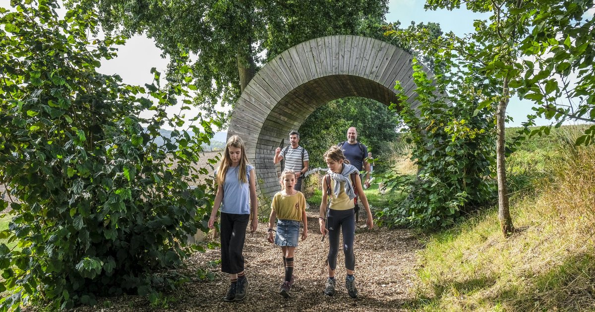 De Kunst in Maarkedal wandelroute en zijn artistieke rustplekken
